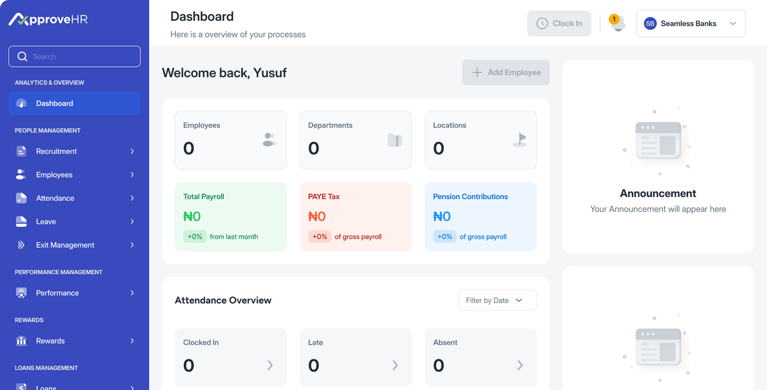 ApproveHR • Smart HR Platform